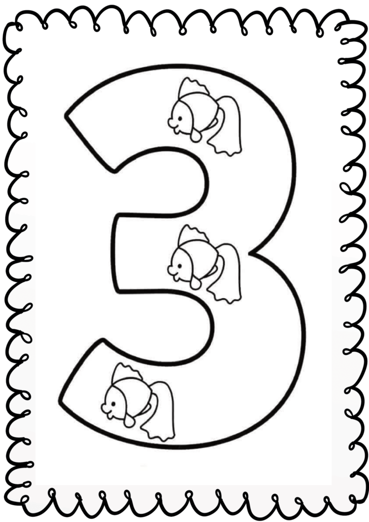 Discover And Color Number From 1 To 9 For Kindergarten | Made By Teachers