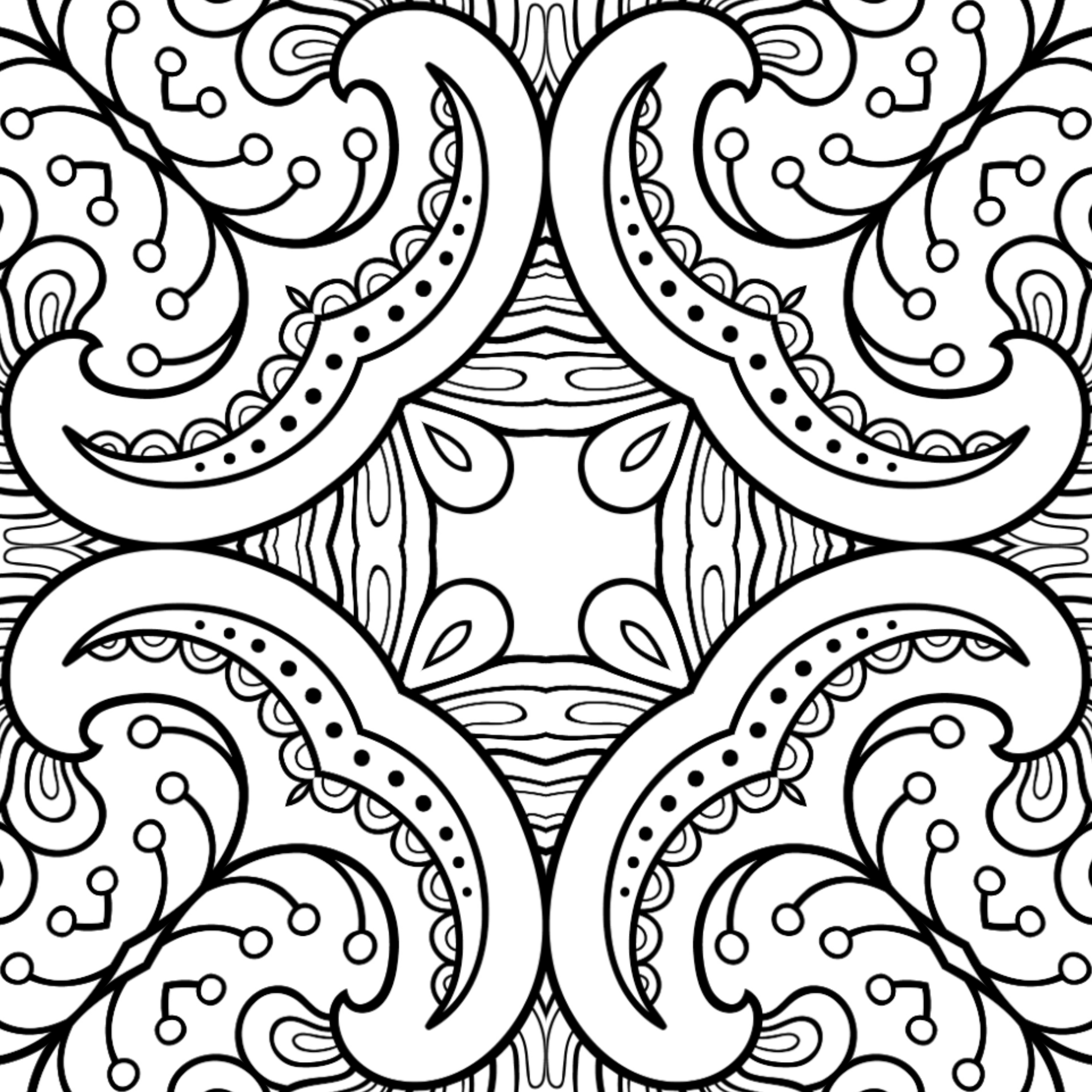 De-Stress and Unwind with Our Mandala Coloring Pages for Adults! | Made ...