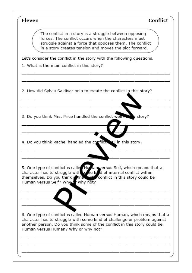 Sandra Cisneros "Eleven" worksheets | Made By Teachers