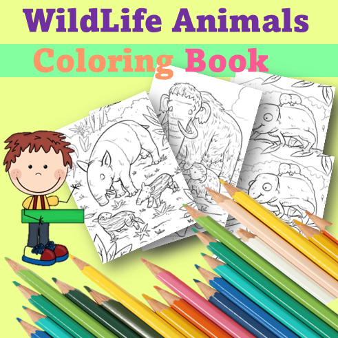 Roar into Fun with Wild Animals Coloring Pages! | Made By Teachers