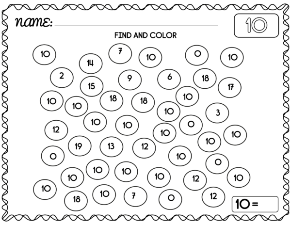 I Spy Numbers Recognation | Made By Teachers