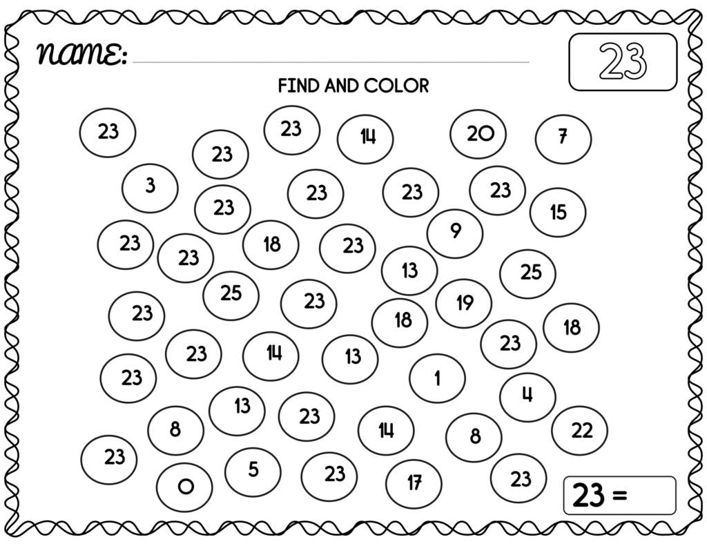 I Spy Numbers Recognation | Made By Teachers