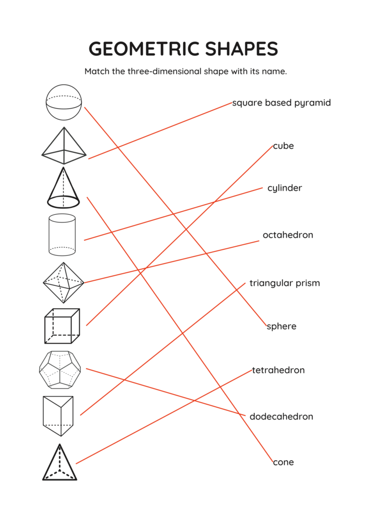 Shape Up Your Child's Learning with Geometric Shapes Worksheets! | Made ...