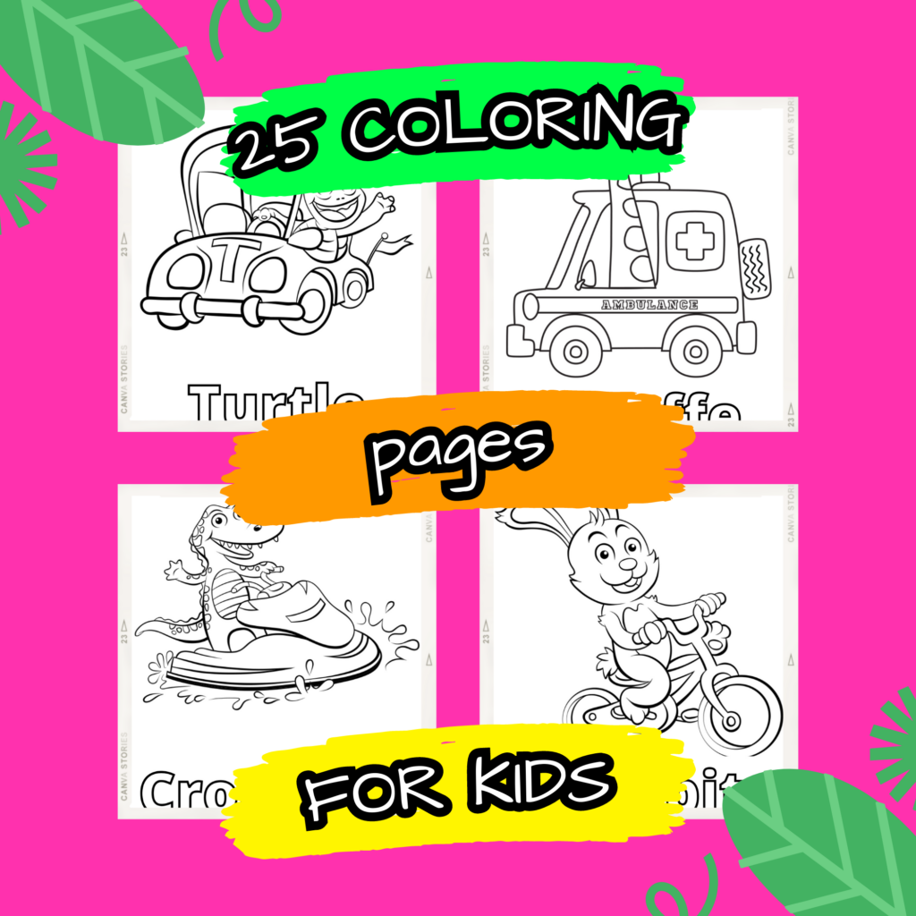 60 animals coloring pages activity fun and easy to color pages ...