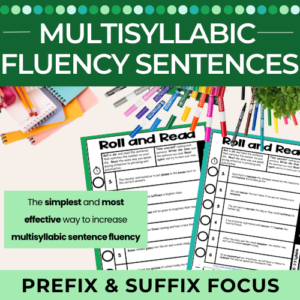Multisyllabic Word List & Games - Multisyllable Fluency Activity - Year ...