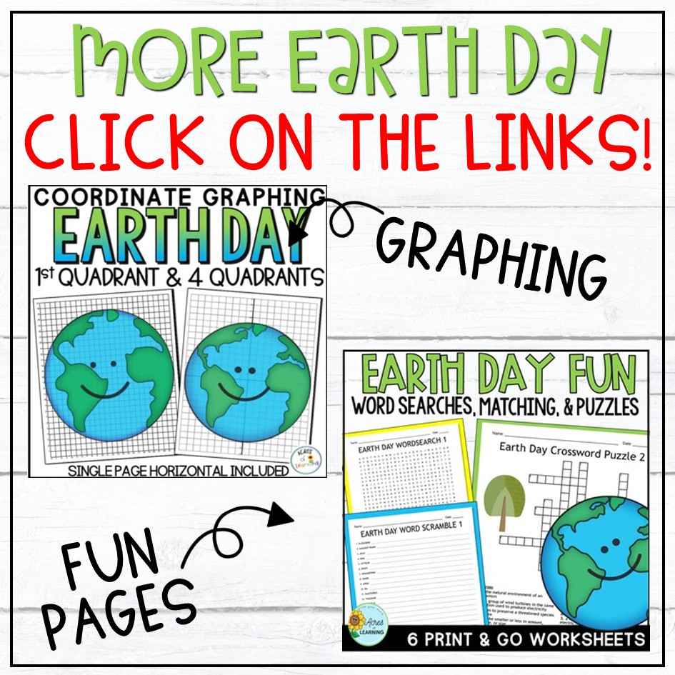 Earth Day Mystery Picture | Cut and Paste | Made By Teachers
