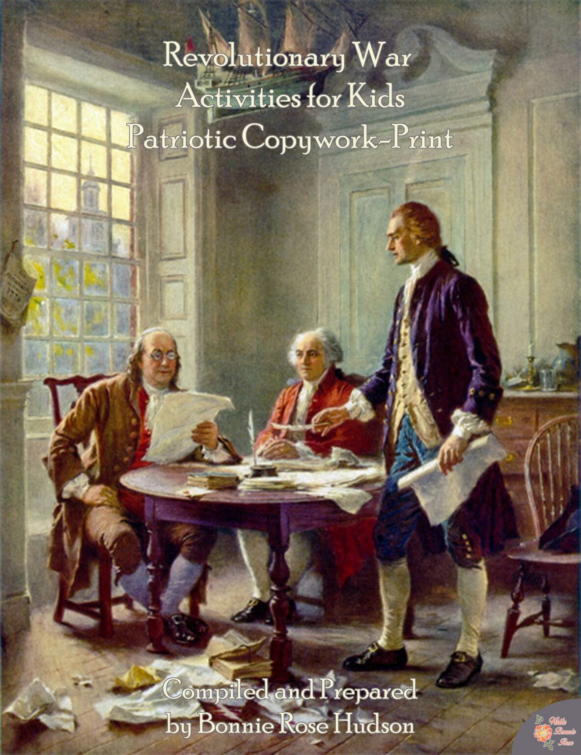 Revolutionary War Activities for Kids: Patriotic Copywork Print Style ...