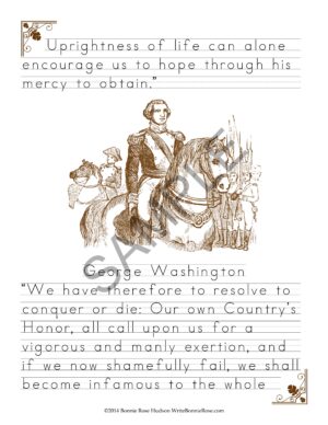 Revolutionary War Activities for Kids: Patriotic Copywork Print Style ...
