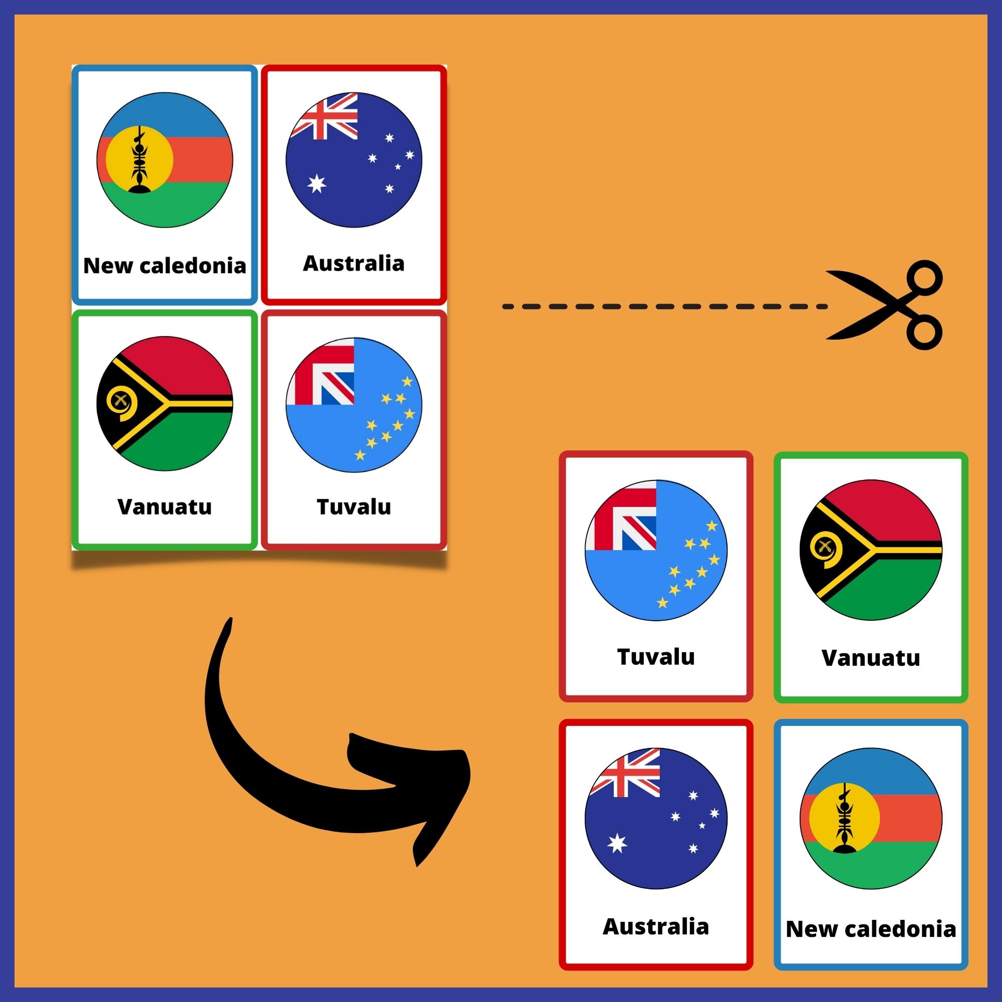 AAPI Heritage Month Flashcards | Countries of Asia-Pacific Region Flash ...