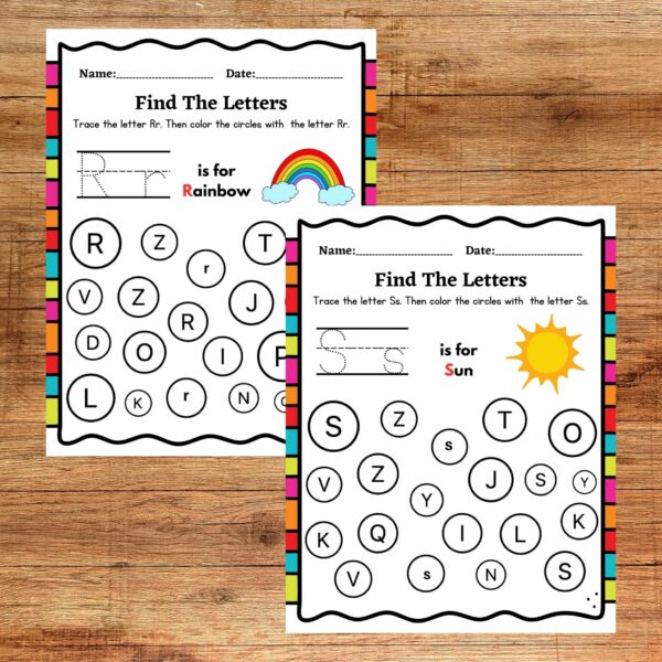 Spring Find The Letter Activity | April, May Activity | Made By Teachers