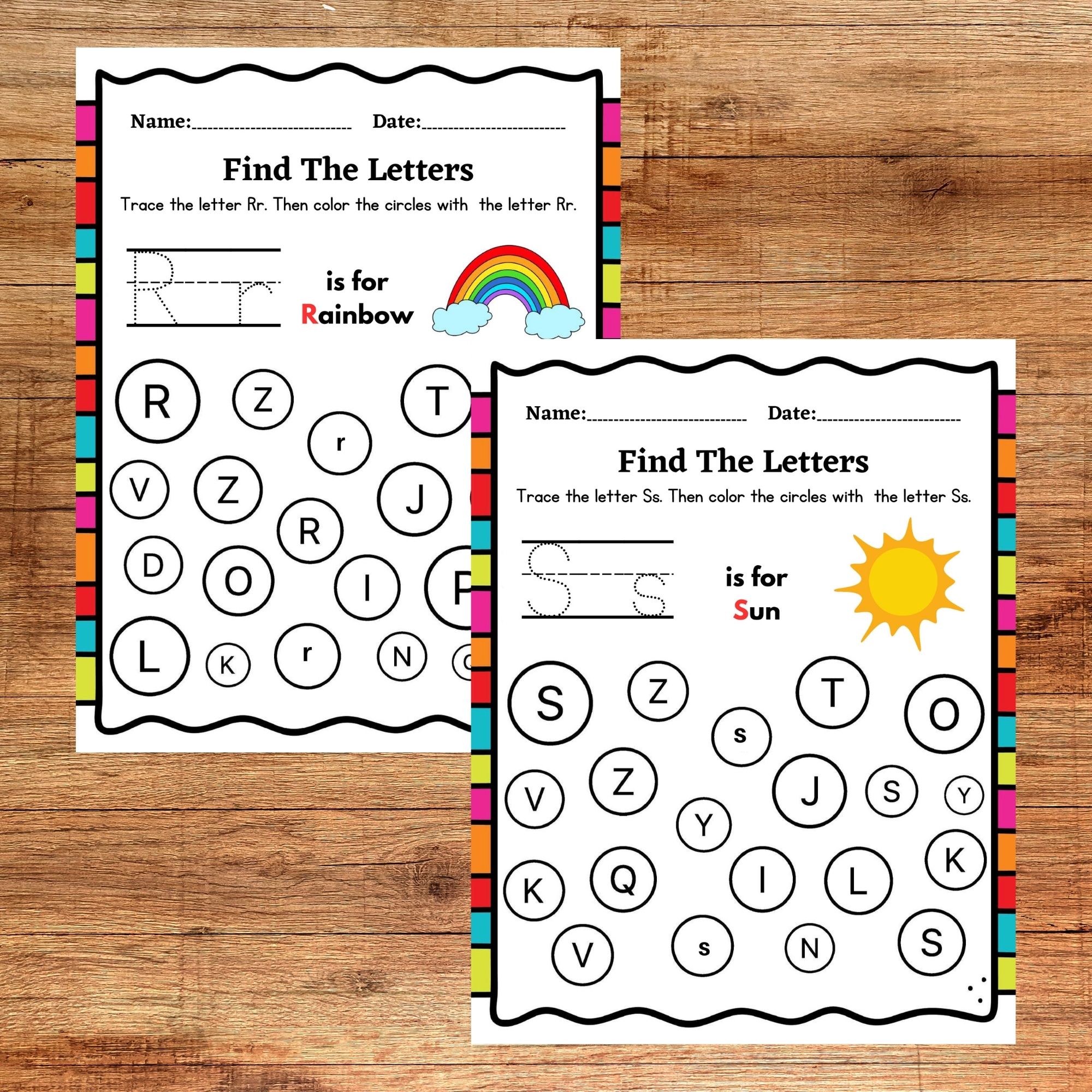 Spring Find The Letter Activity | April, May Activity | Made By Teachers