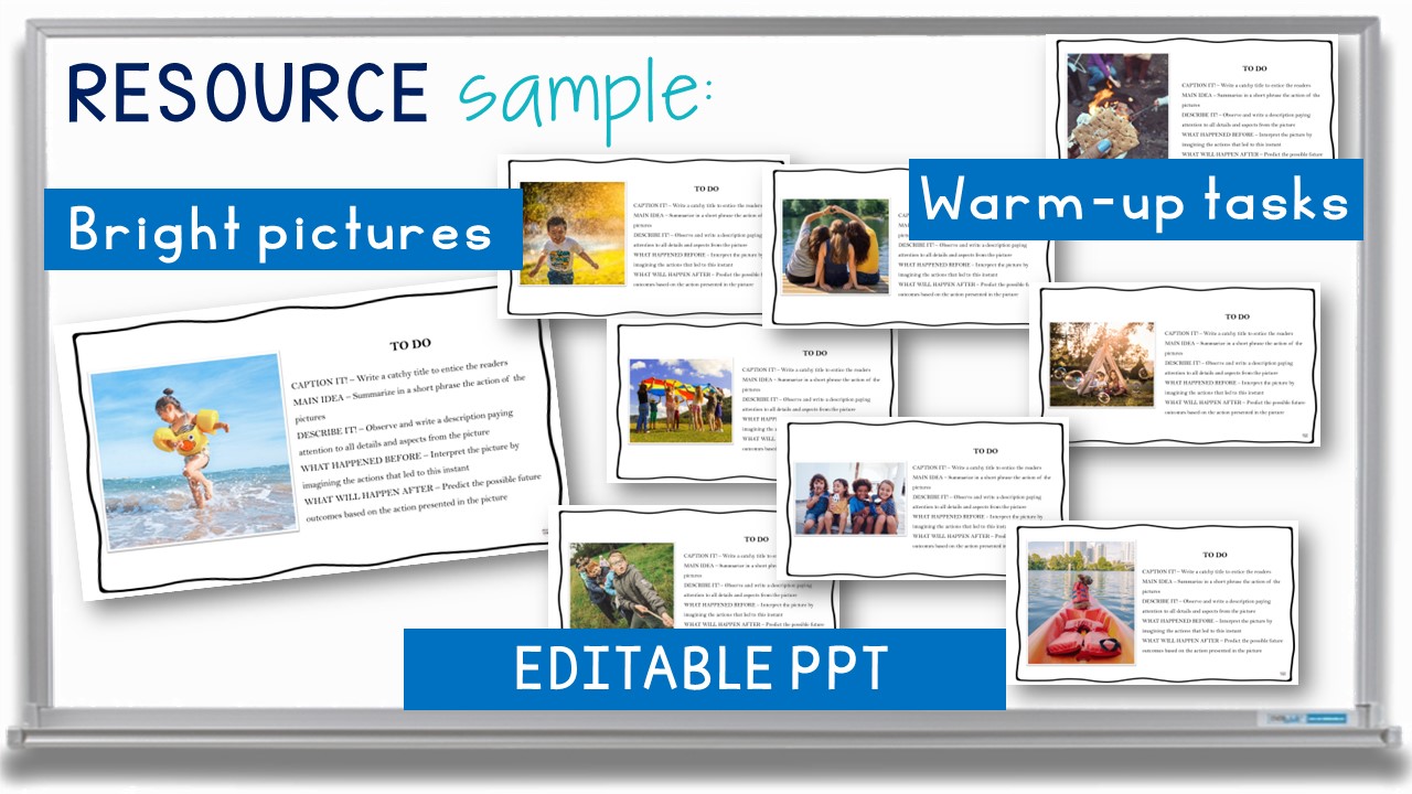 Making Inferences Picture Writing Prompts - Summer - Print and Digital ...