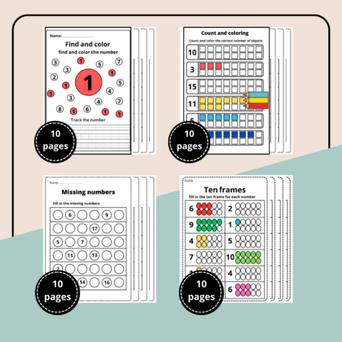 Math bundle for children. | Made By Teachers