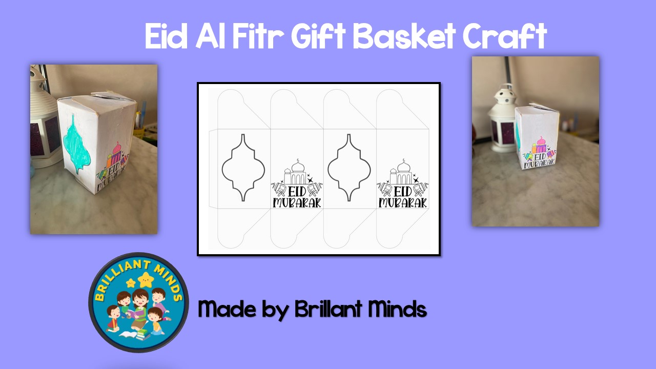 Eid Mubarak activities- activities for eid- islamic Holiday gift BOX ...