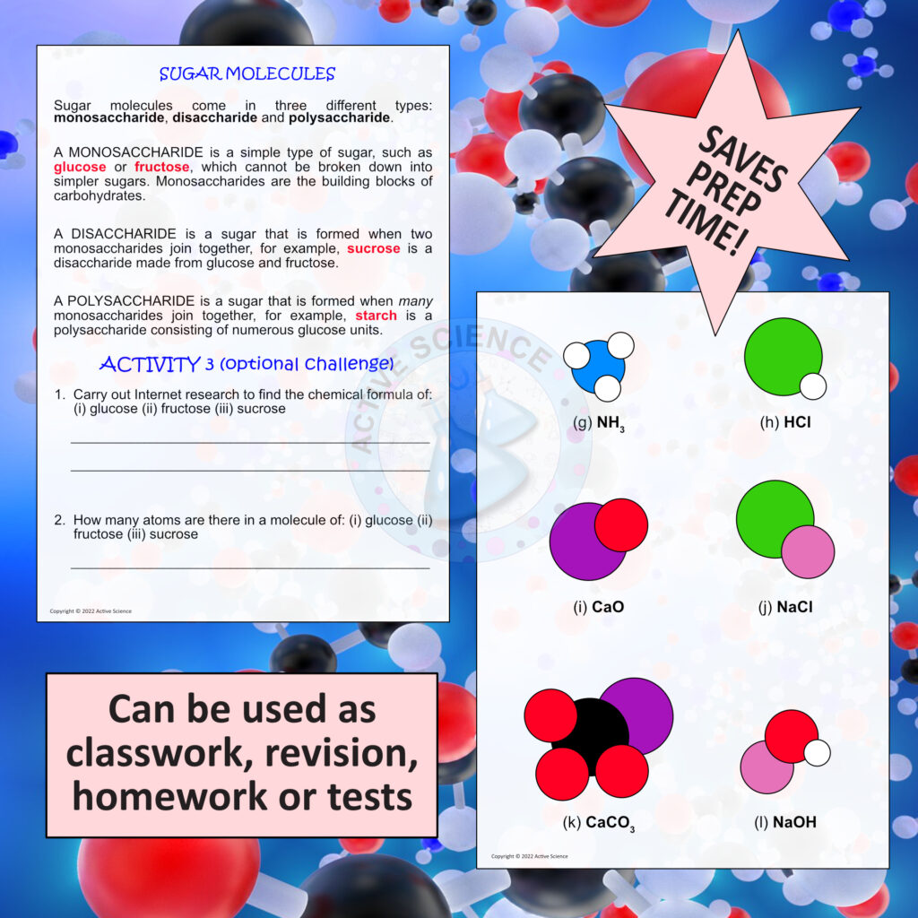Atoms and Molecules, atomic structure, reading chemical formulae | Made ...