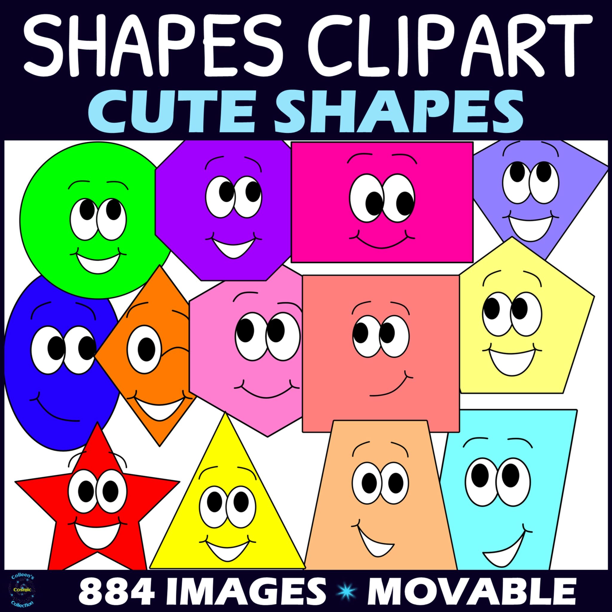 Shapes Clipart | Made By Teachers