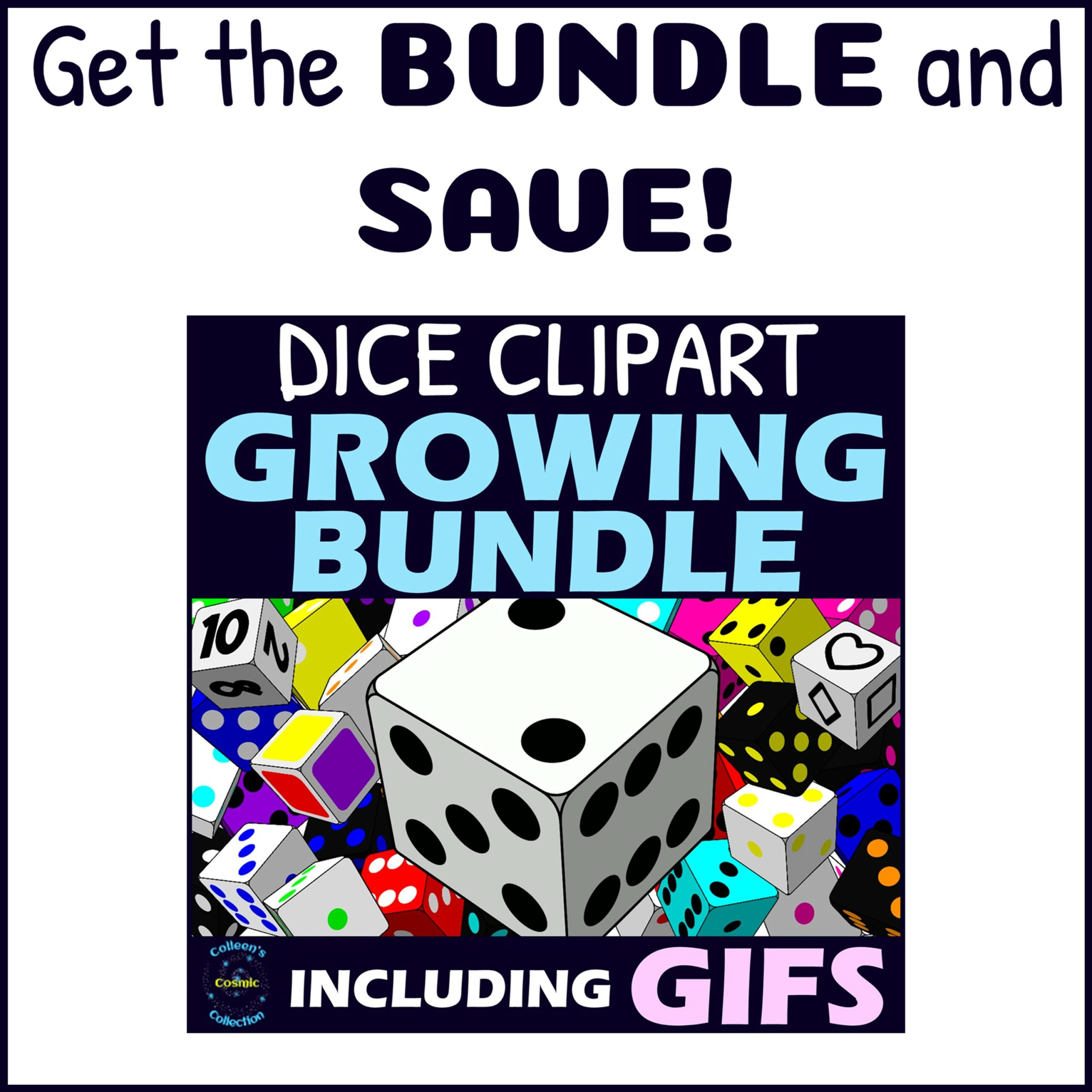 Dice Clipart | Made By Teachers