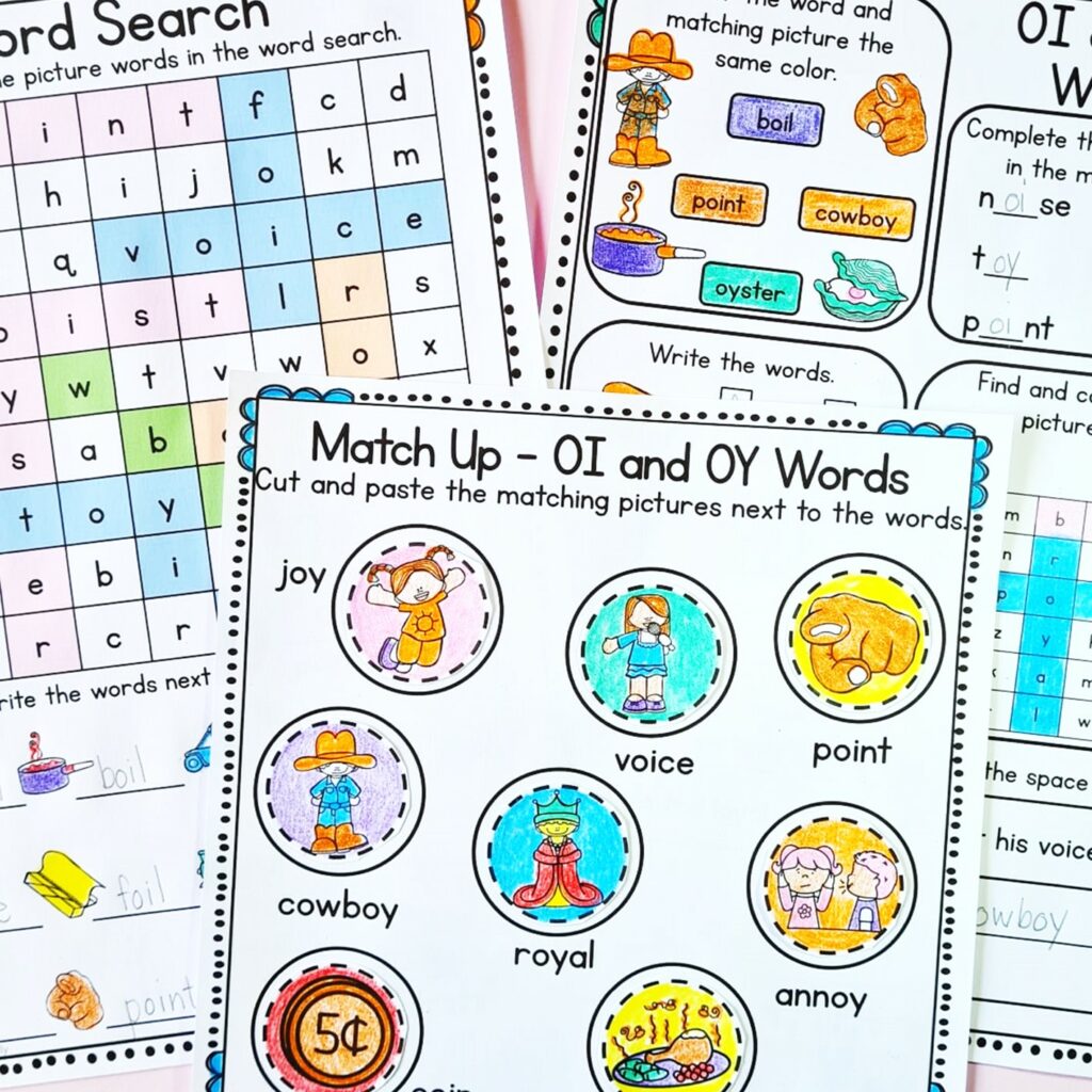 Diphthong Worksheets | Made By Teachers