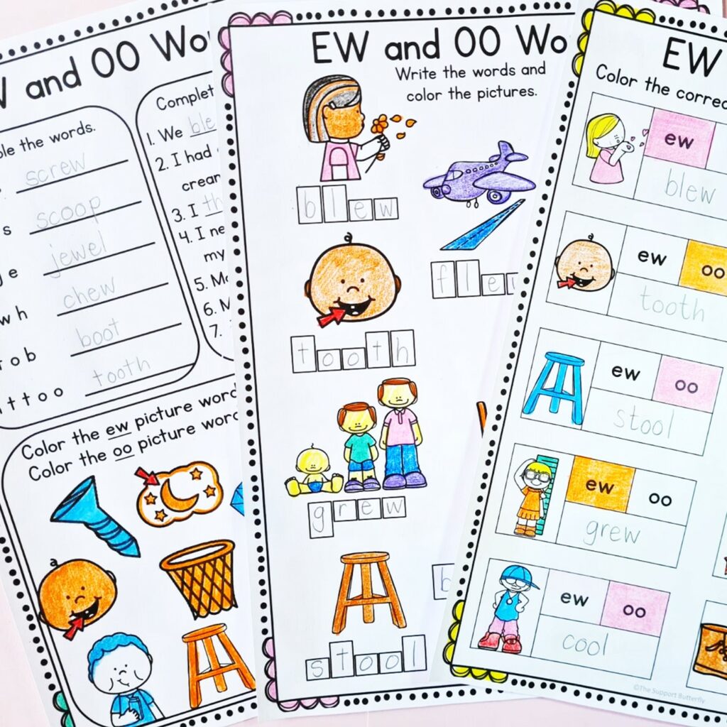 Diphthong Worksheets | Made By Teachers