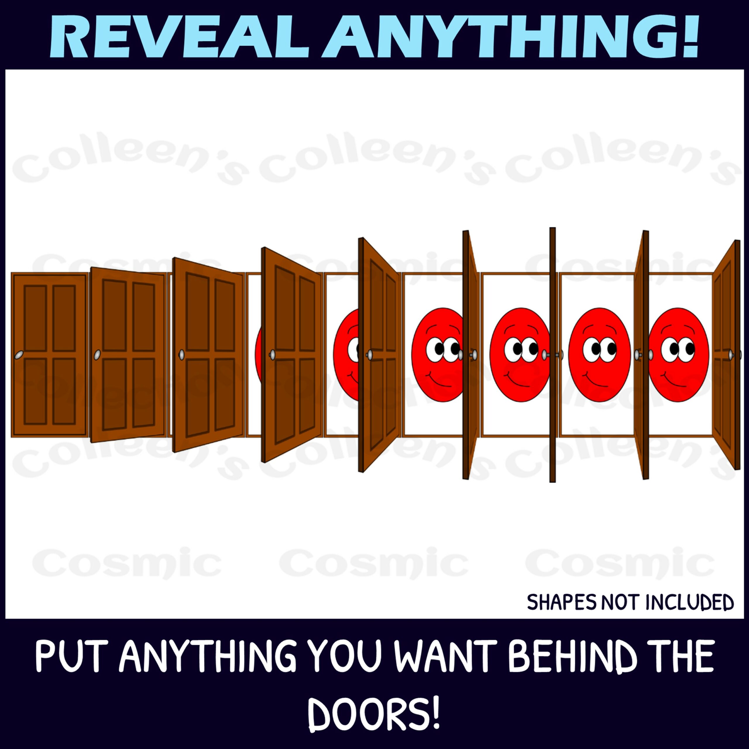Animated GIF Opening Doors Clipart – Design 1 | Made By Teachers