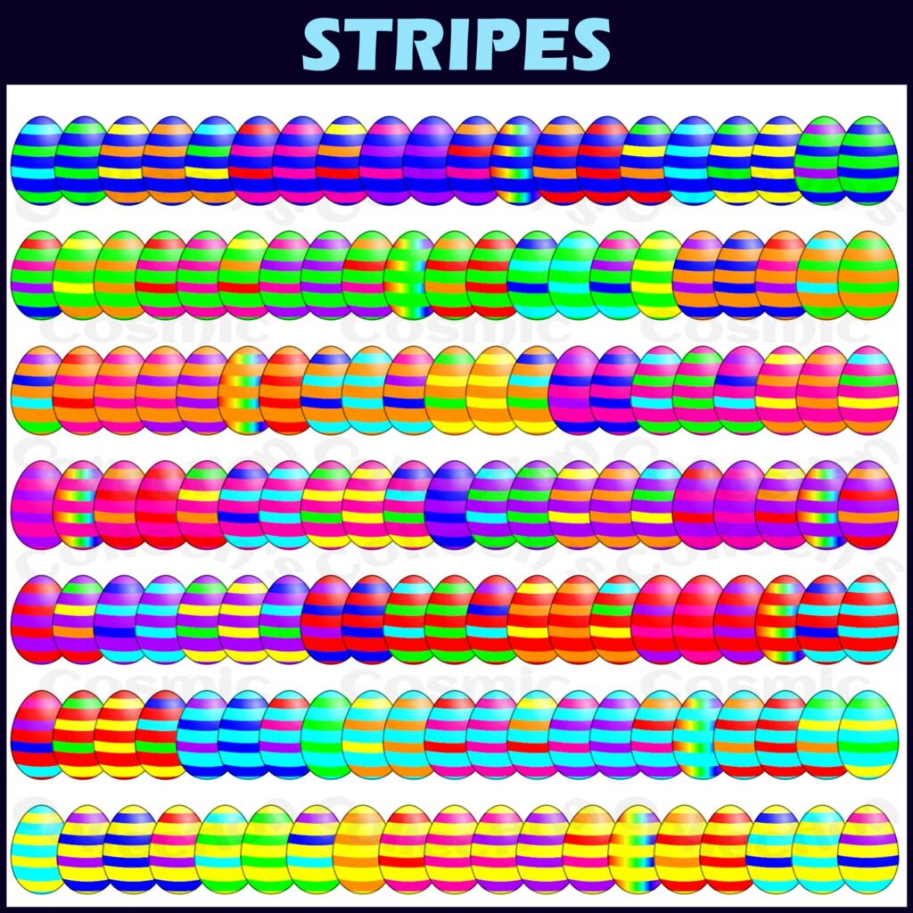 Easter Eggs Clipart | Made By Teachers