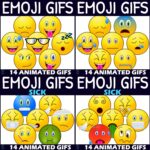 Animated GIF Emoji Clipart BUNDLE | Made By Teachers