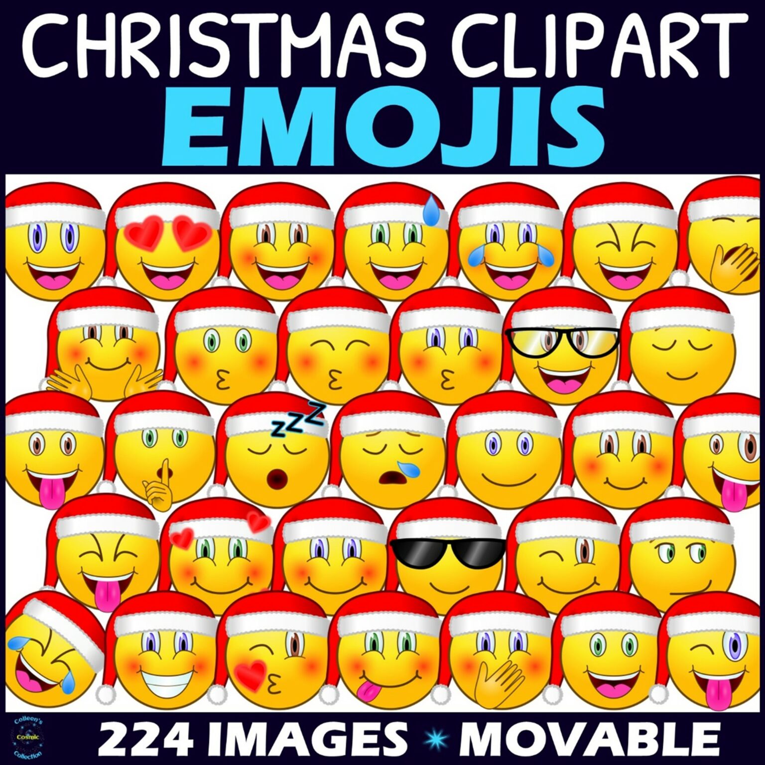Emoji Clipart BUNDLE | Made By Teachers