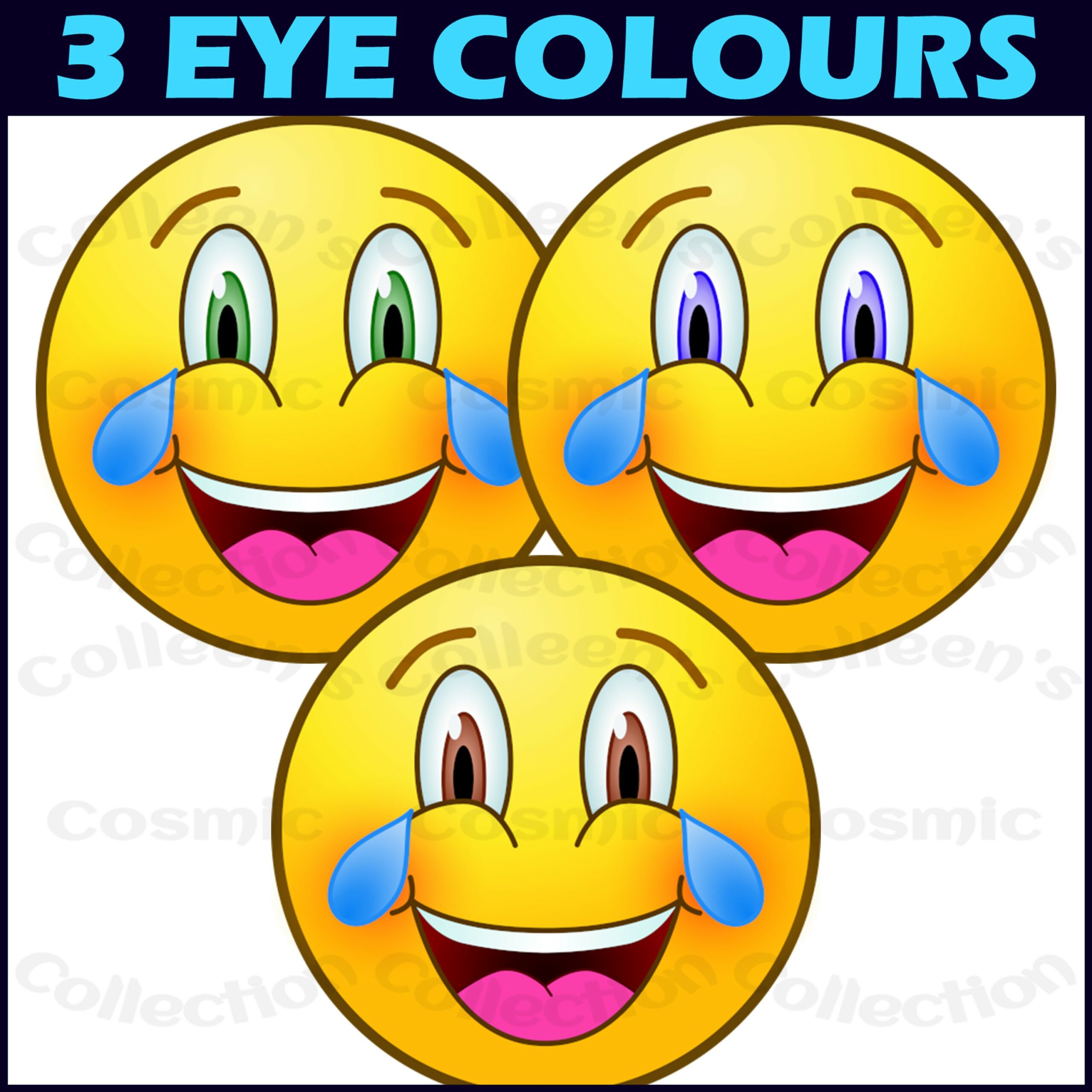 Standard Faces Emoji Clipart | Made By Teachers