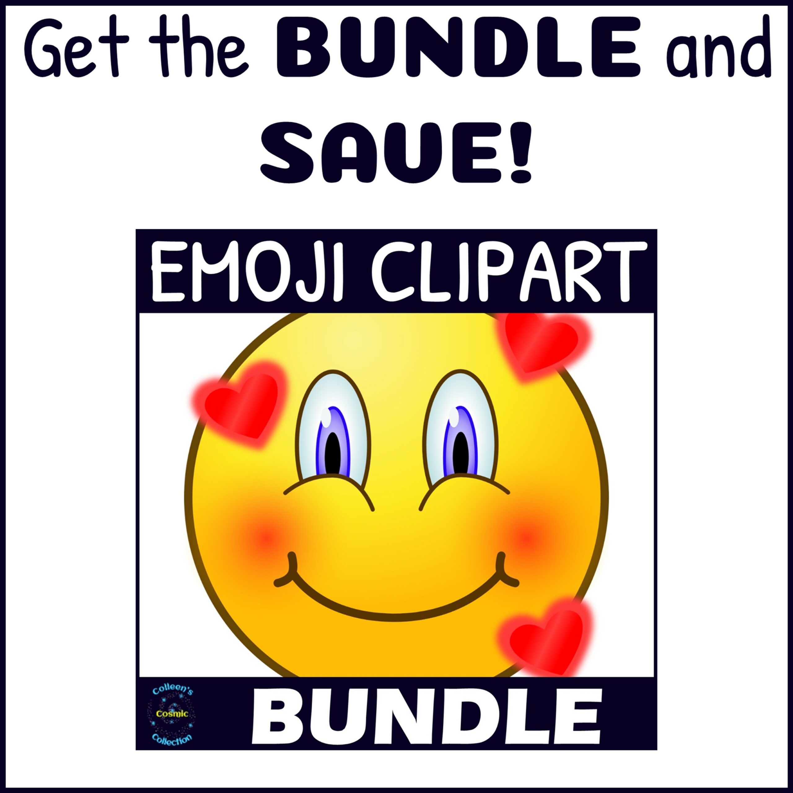 Standard Faces Emoji Clipart | Made By Teachers