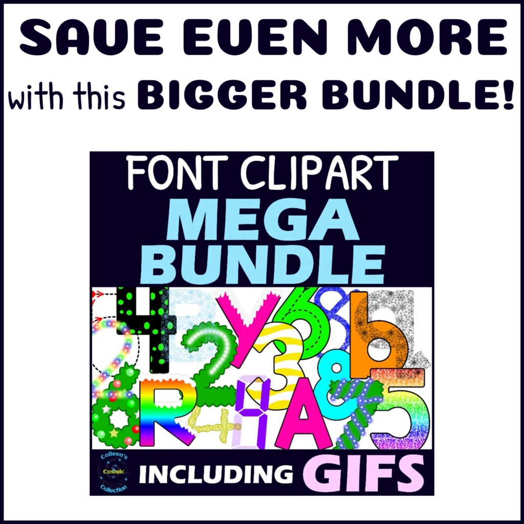 Writing Formation Font Clipart BUNDLE | Made By Teachers
