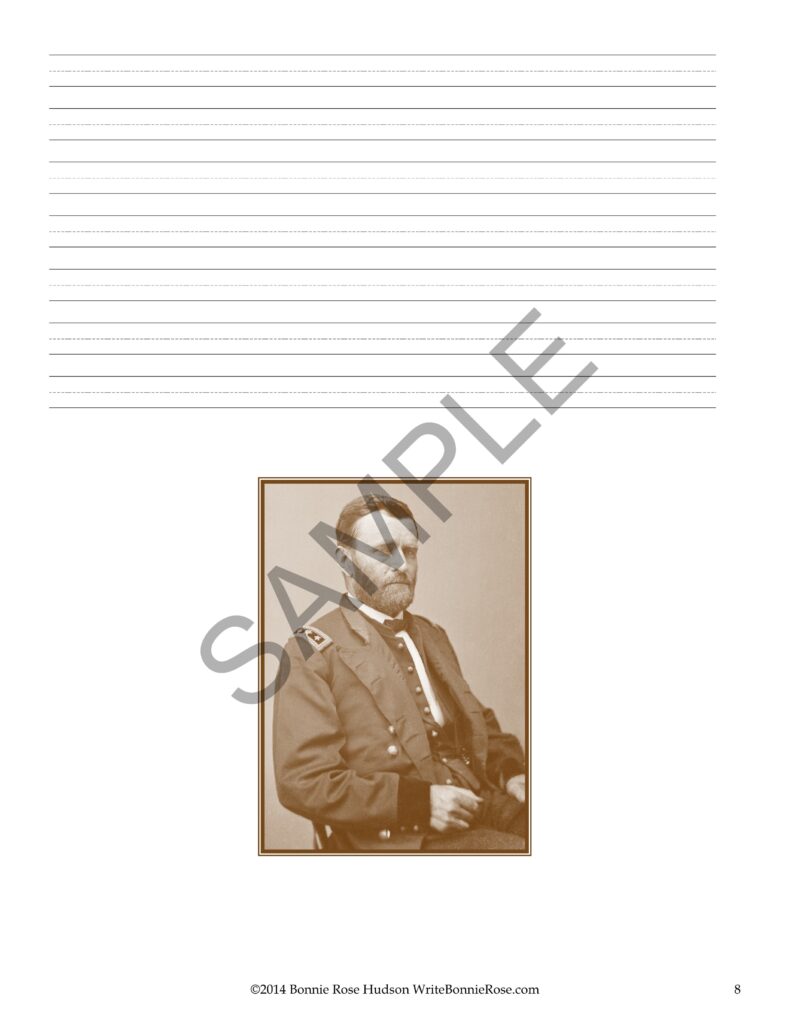 Civil War Activities for Kids: Cursive Copywork | Made By Teachers