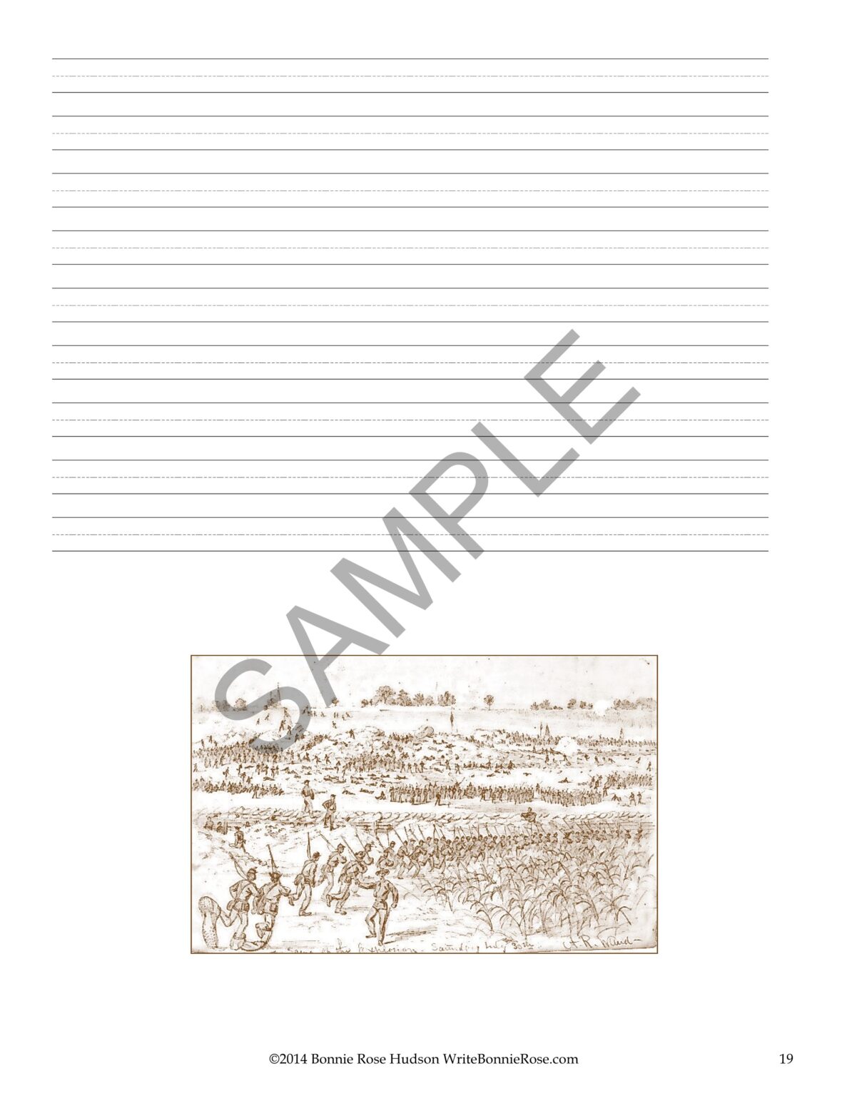 Civil War Activities for Kids: Manuscript Copywork | Made By Teachers