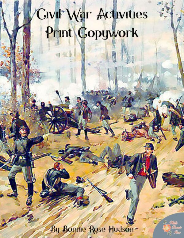 Civil War Activities for Kids: Print Copywork | Made By Teachers