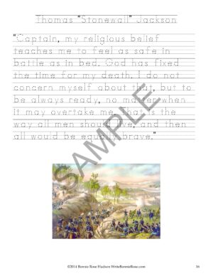 Civil War Activities for Kids: Print Copywork | Made By Teachers