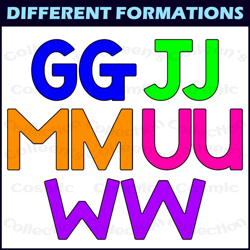 Uppercase Letters Clipart | Made By Teachers