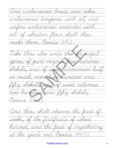 Herbs, Spices & Grains of the Bible Cursive Copywork | Made By Teachers