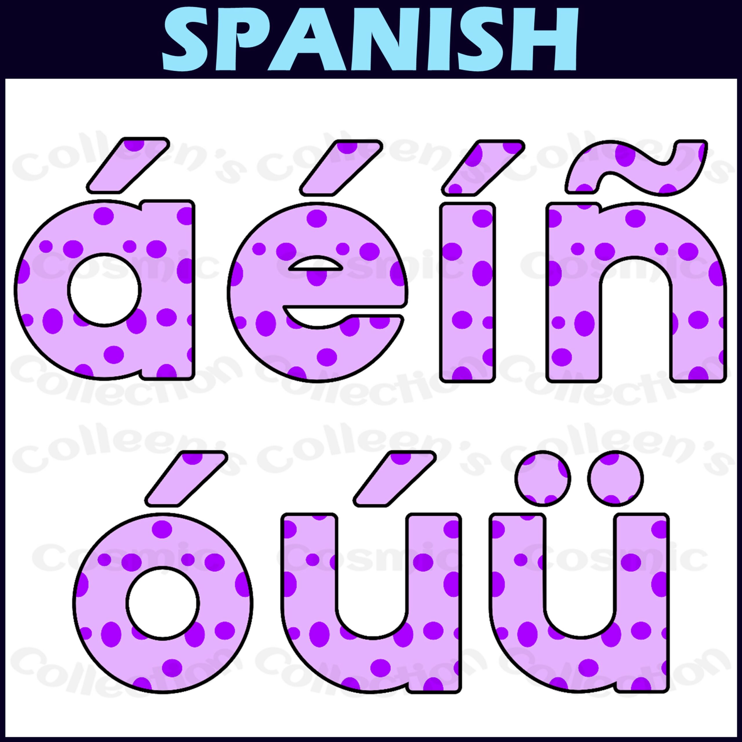 Spotted Lowercase Letters Font Clipart - Alphabet Clip Art | Made By ...