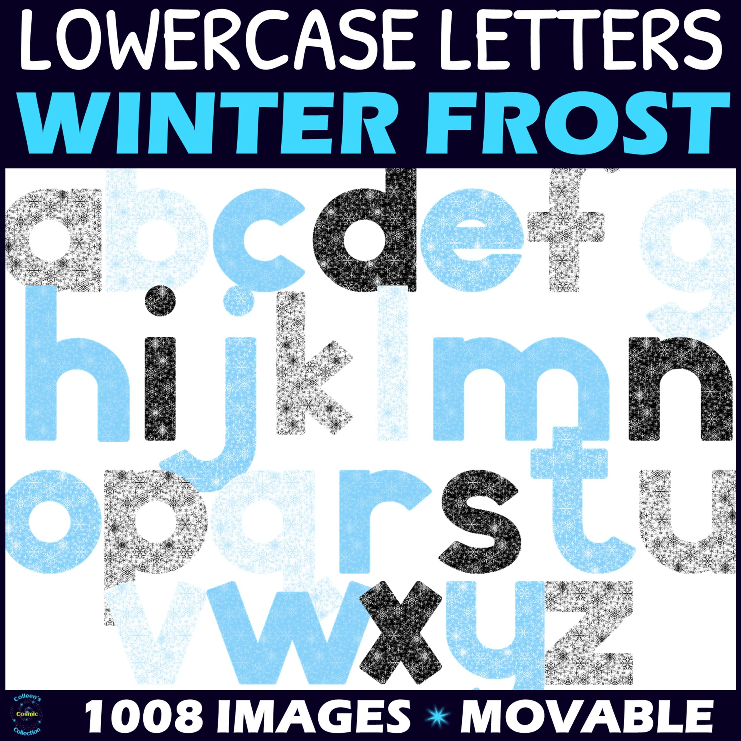 Lowercase Alphabet Clipart