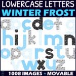 Frost Winter Font Clipart BUNDLE | Made By Teachers
