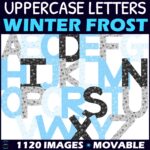 Frost Winter Font Clipart BUNDLE | Made By Teachers
