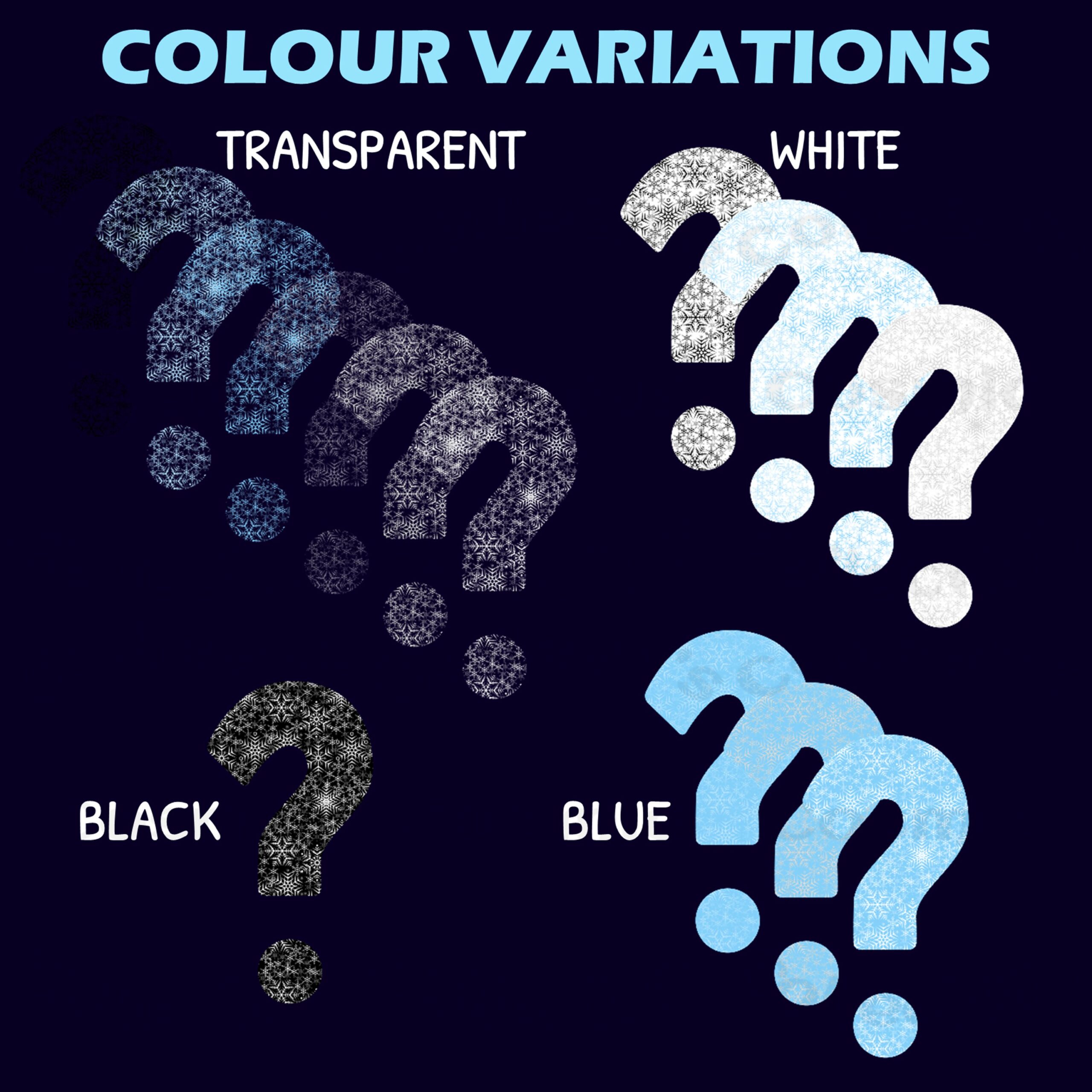 Frost Winter Punctuation Symbols Clipart | Made By Teachers