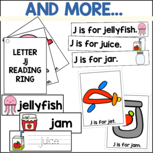 Letter J Hands On Centers | Made By Teachers