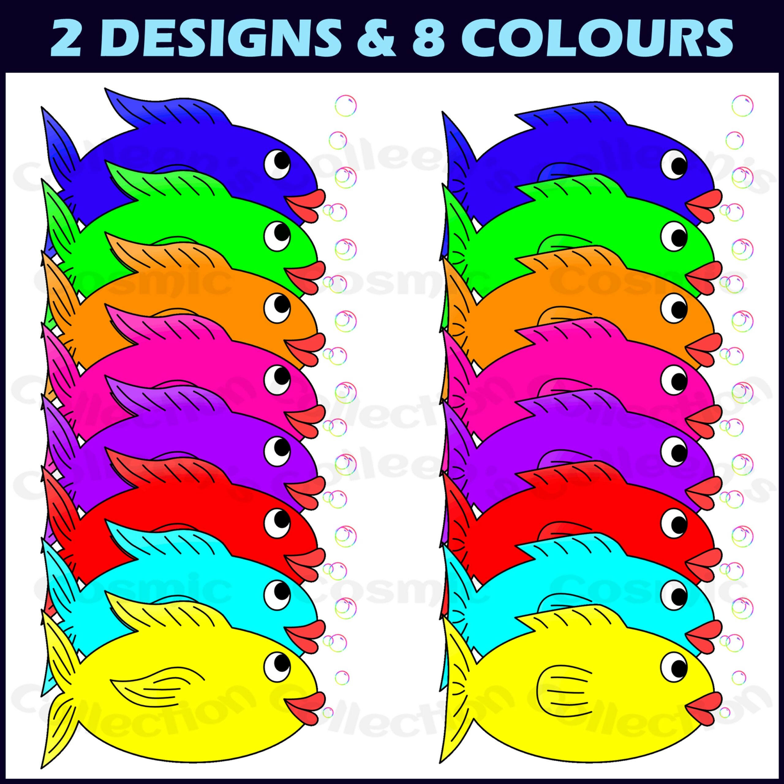 Animated GIF Fish Clipart | Made By Teachers