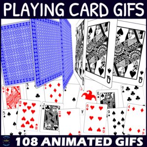 Playing Card GIFs - Animated Playing Cards | Made By Teachers