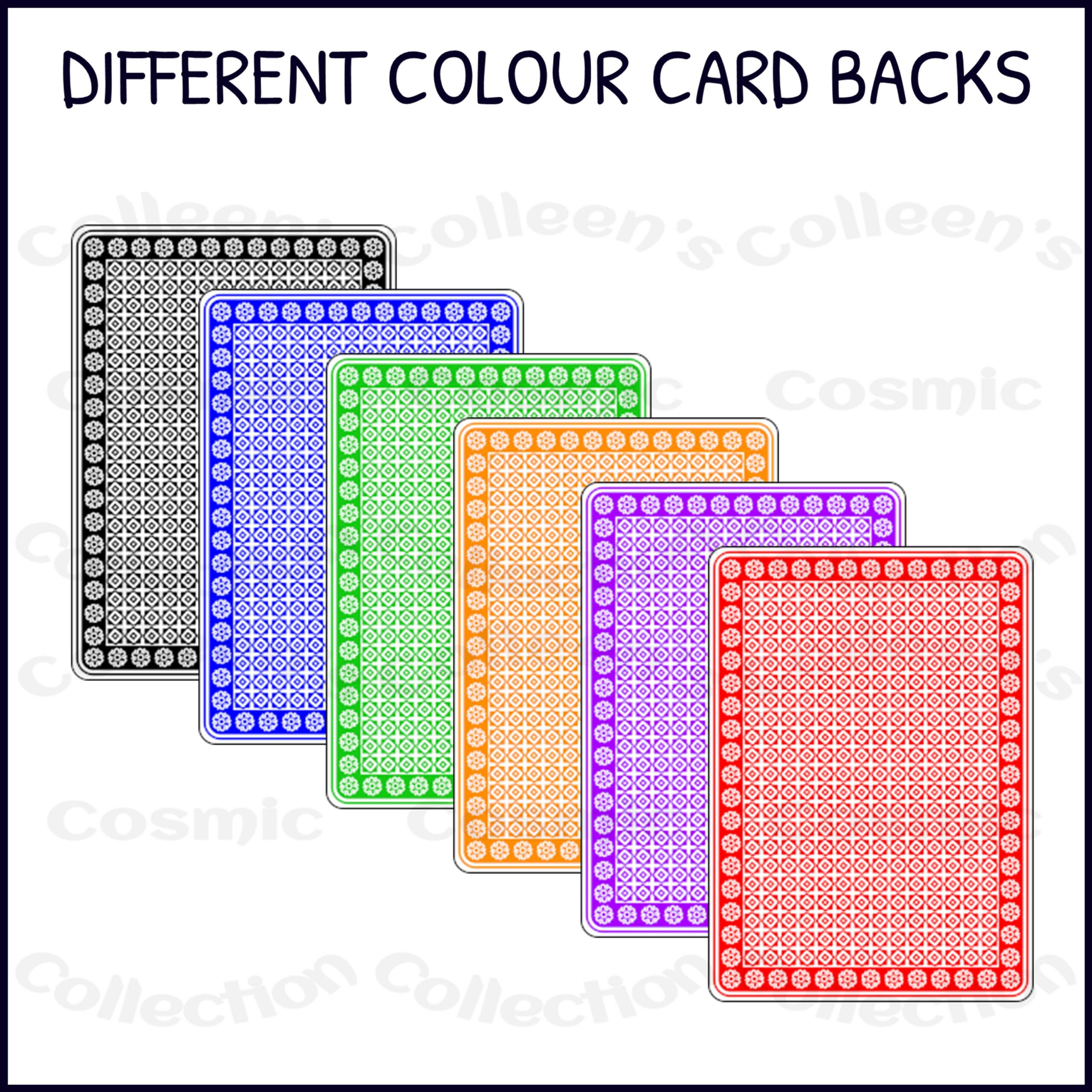 Playing Cards Back Clipart