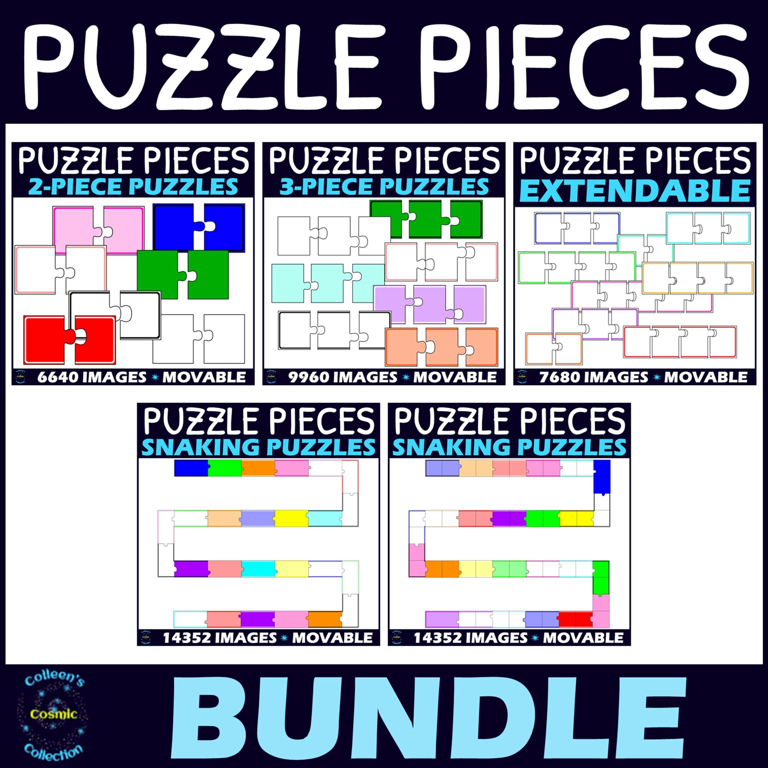 Puzzle Pieces Templates Printable