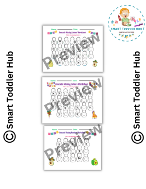 Cinco de Mayo Avocado Missing Letters and Numbers Worksheet: Exciting ...