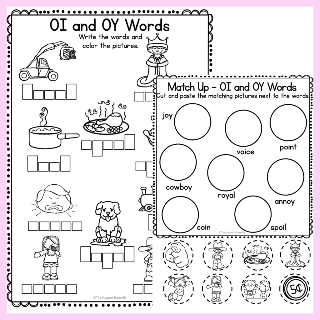 Diphthong Worksheets | Made By Teachers