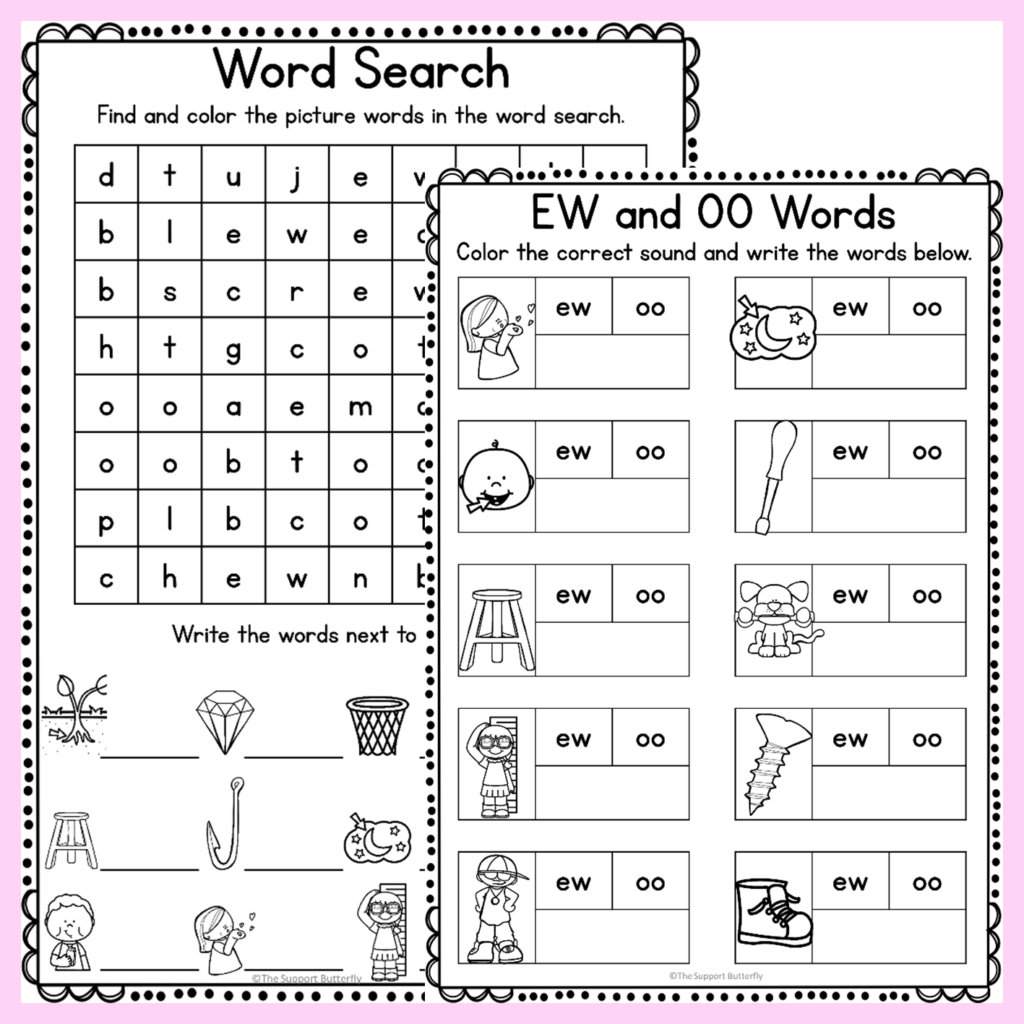 Diphthong Worksheets | Made By Teachers