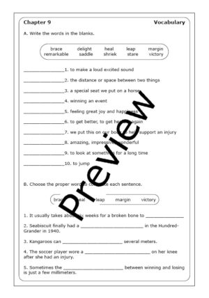 James Buckley Jr. "Who Was Seabiscuit?" worksheets | Made By Teachers